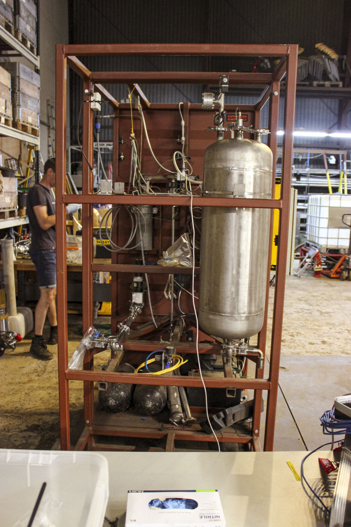 Nitrogen heater picture gallery – Copenhagen Suborbitals